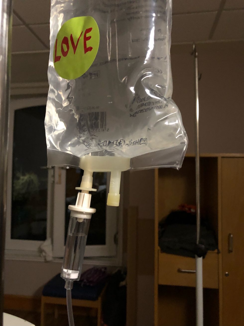 Starting O-DHAP Chemotherapy - The Willow Tree Foundation